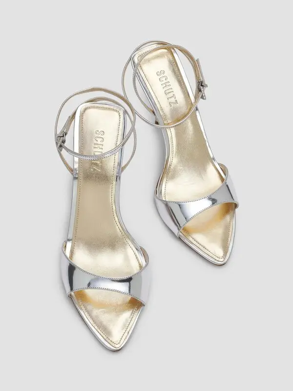 Schutz Elodie 100mm Leather Sandals