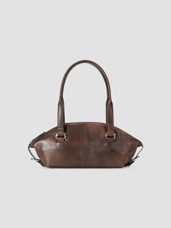 Staud Hester Mini Shoulder Bag - Espresso