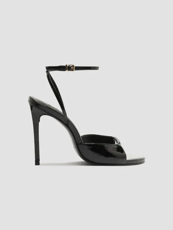 Schutz Arlette 105mm Patent Leather Sandals