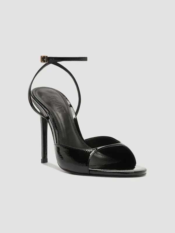 Schutz Arlette 105mm Patent Leather Sandals