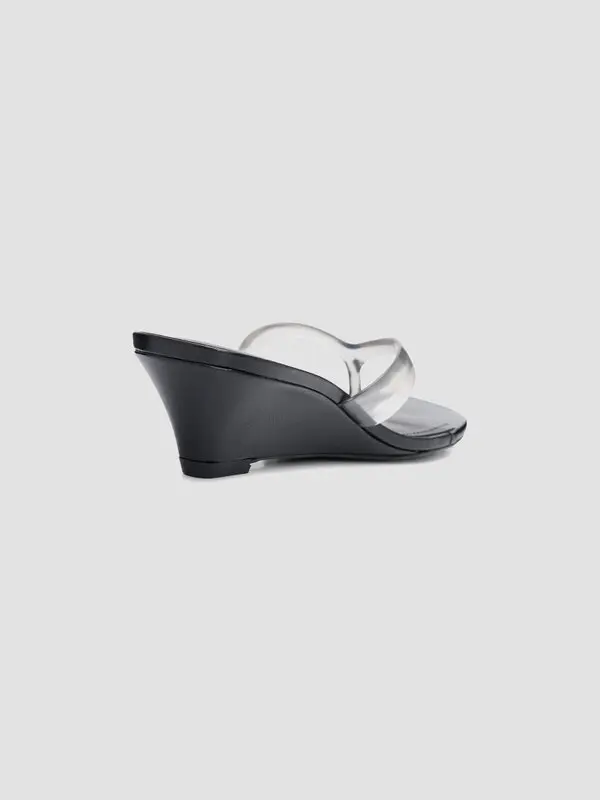 Schutz Roslyn 60mm Wedge-heel Sandals - Black