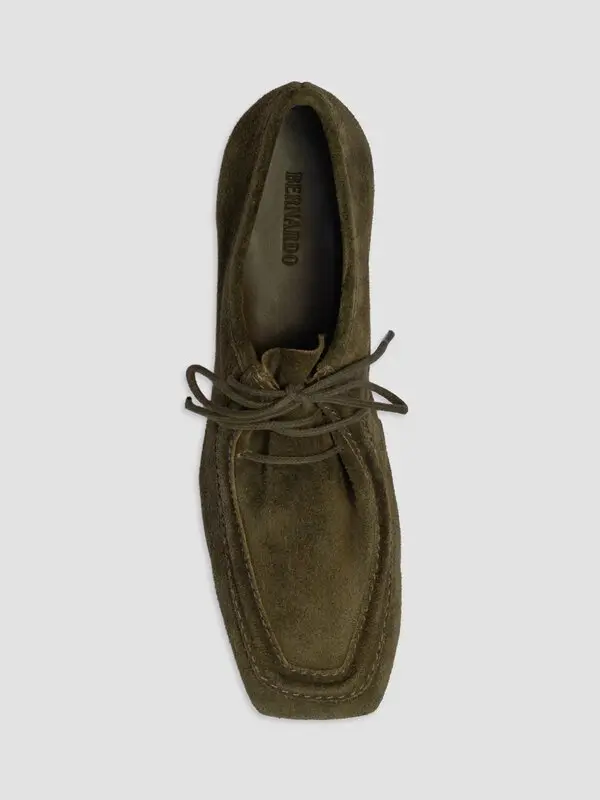 Bernardo Tate Flat Loafers - Dark Olive