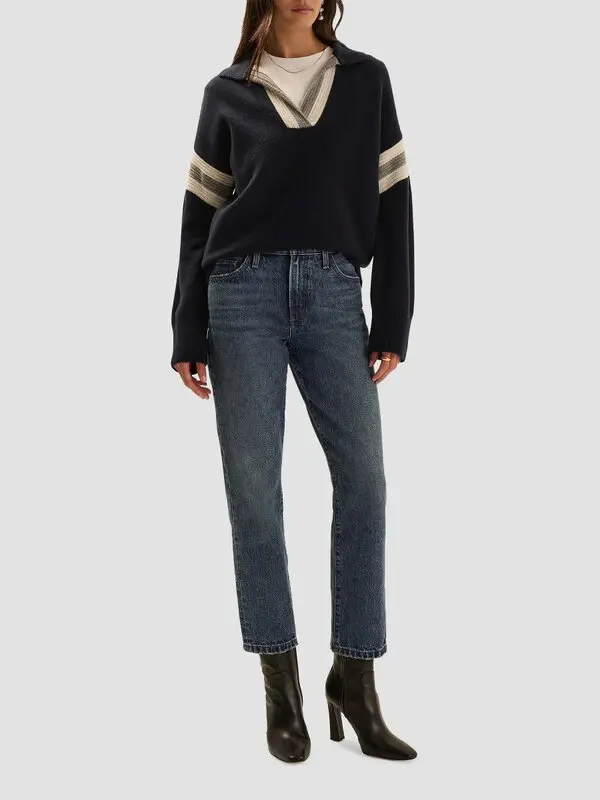 FAVORITE DAUGHTER The Grace Wool-cotton Sweater