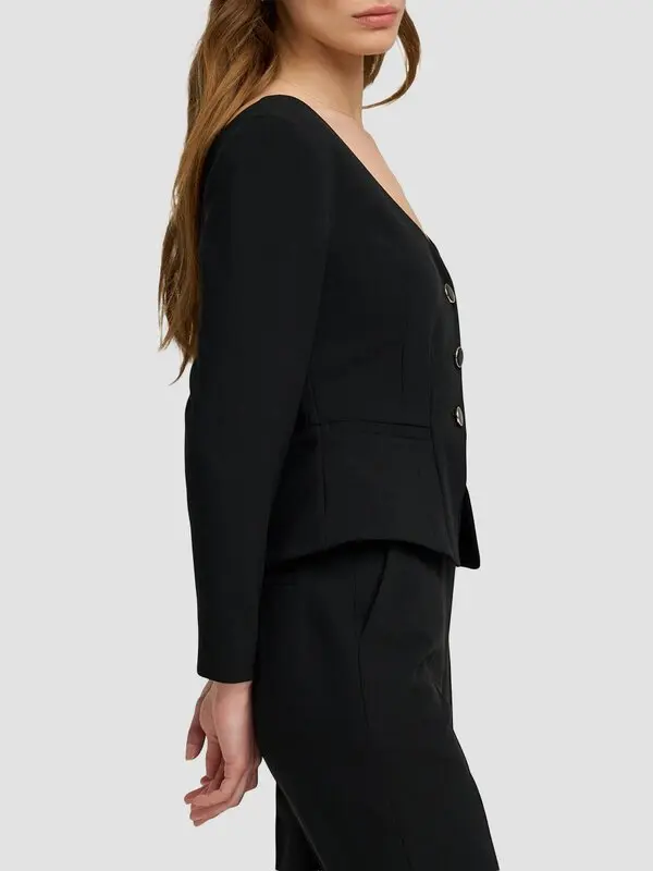 FAVORITE DAUGHTER The Reveal Tailored Peplum Blazer