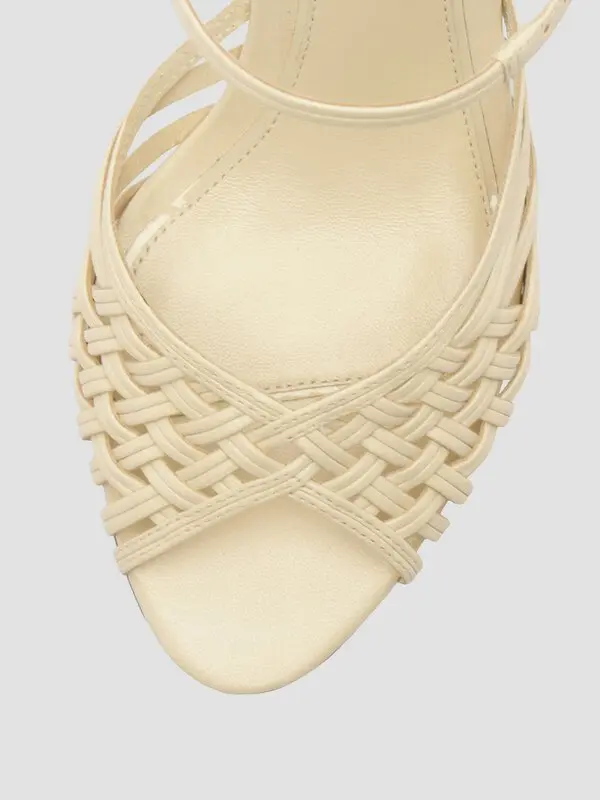 ALEXANDRE BIRMAN Lilian 75mm Leather Wedge Sandals