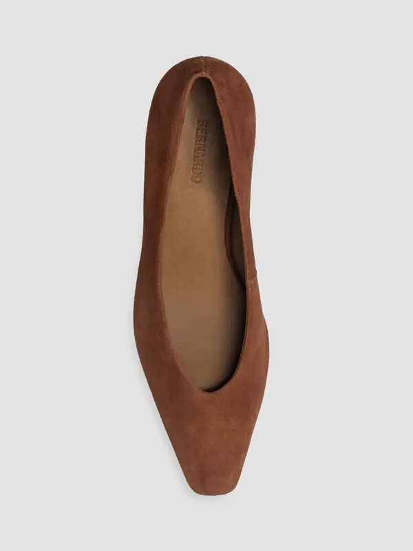 Bernardo Chiara Kitten Heel Pumps - Almond