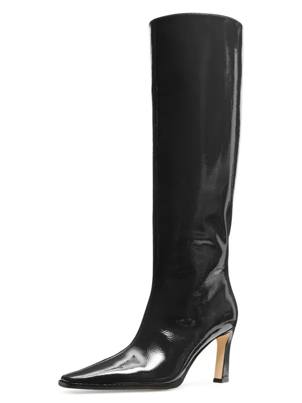 Michael Kors Darrah 75mm Patent Leather Knee-high Boots