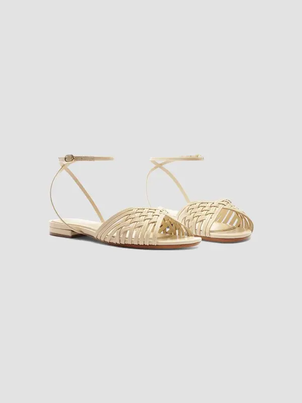 ALEXANDRE BIRMAN Lilian Woven Leather Sandals
