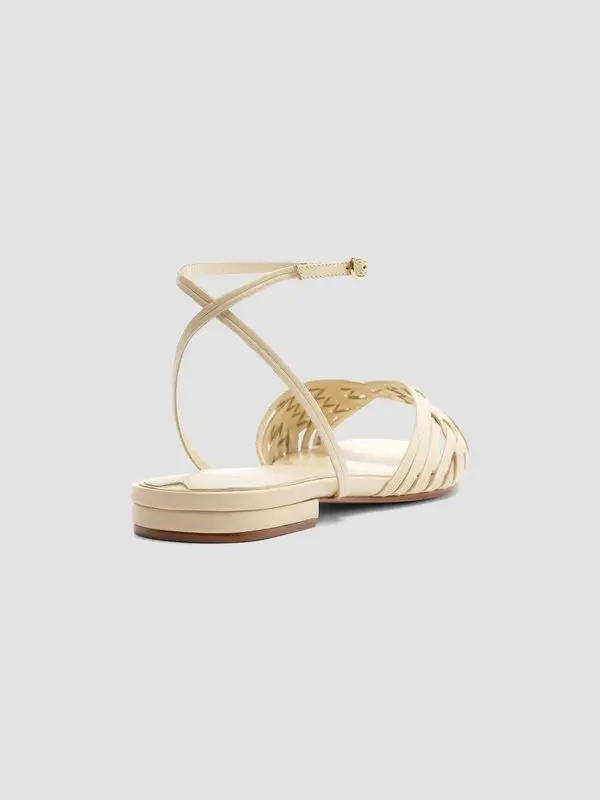 ALEXANDRE BIRMAN Lilian Woven Leather Sandals