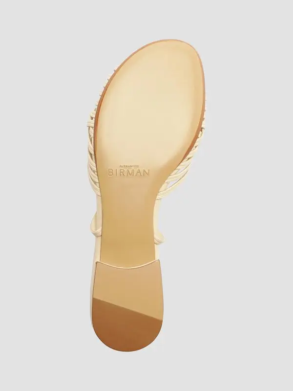 ALEXANDRE BIRMAN Lilian Woven Leather Sandals
