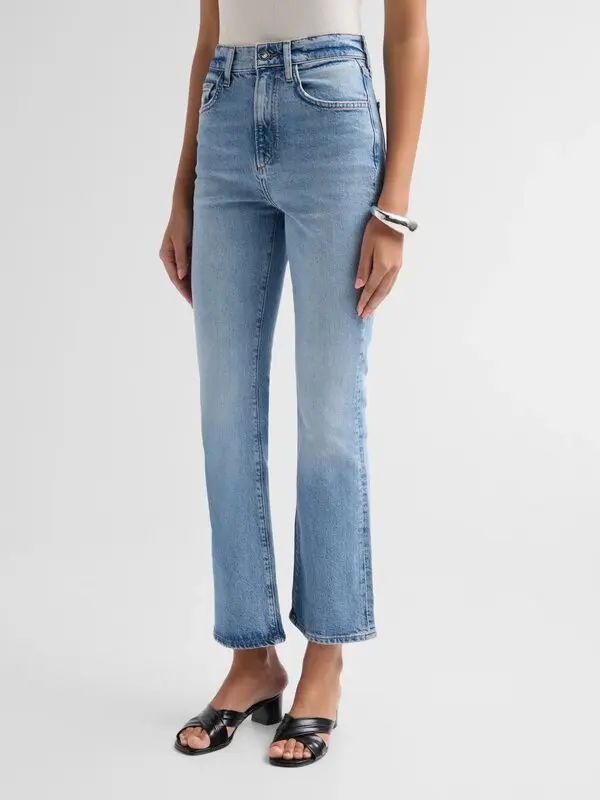 FAVORITE DAUGHTER The Shortie Valentina Bootcut Jeans
