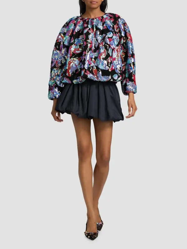 16Arlington Lights On Anfi Pleated Miniskirt