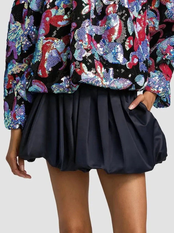 16Arlington Lights On Anfi Pleated Miniskirt