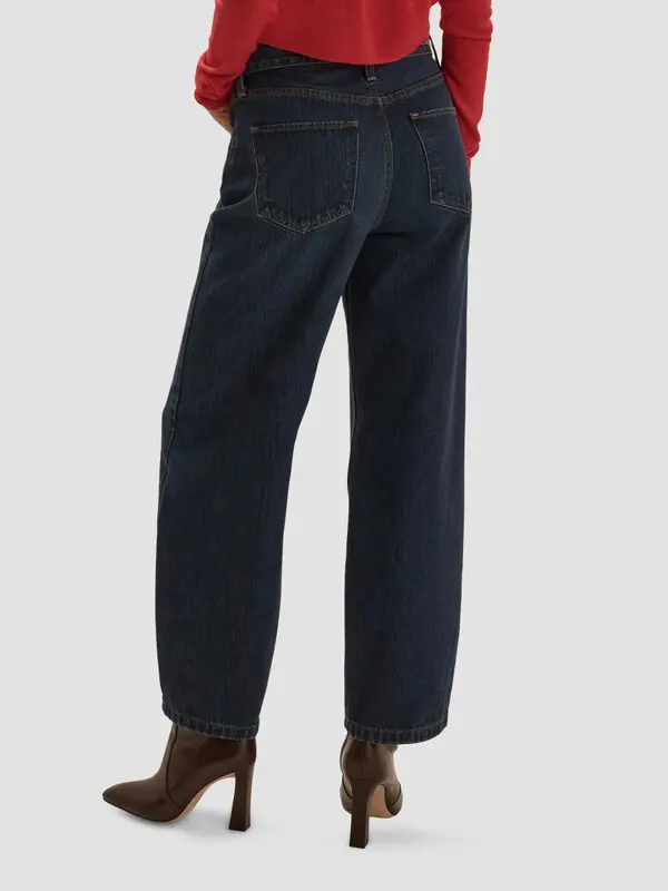 FAVORITE DAUGHTER The Mercer Whiskered Barrel-leg Jeans