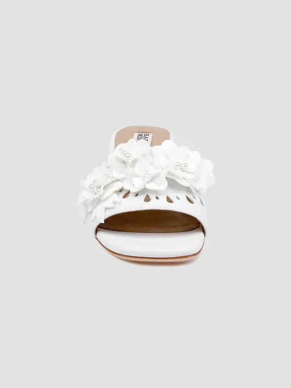 Badgley Mischka Oralia 40mm Floral Sandals