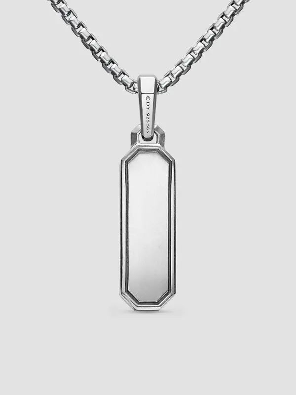David Yurman Honor Amulet In Sterling With 14k Yellow Gold, 27mm