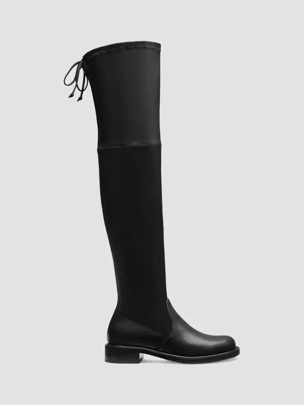 STUART WEITZMAN Giseleland Leather Over-the-knee Boots - Black