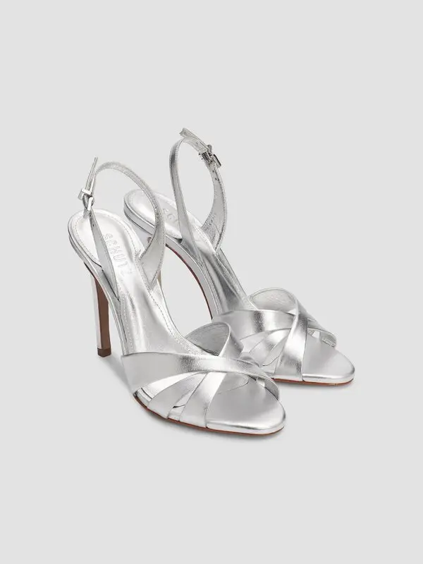 Schutz Keefa 110mm Leather Sandals