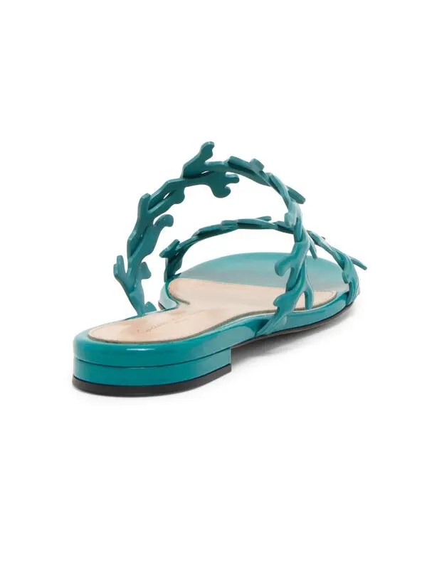 GIANVITO ROSSI Nuit Patent Leather Sandals