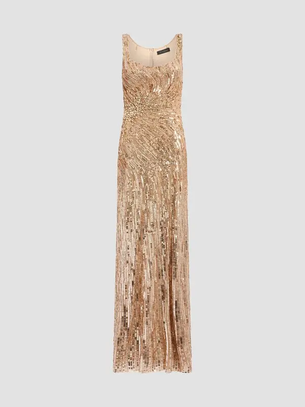Jenny Packham Solaris Sequin Gown