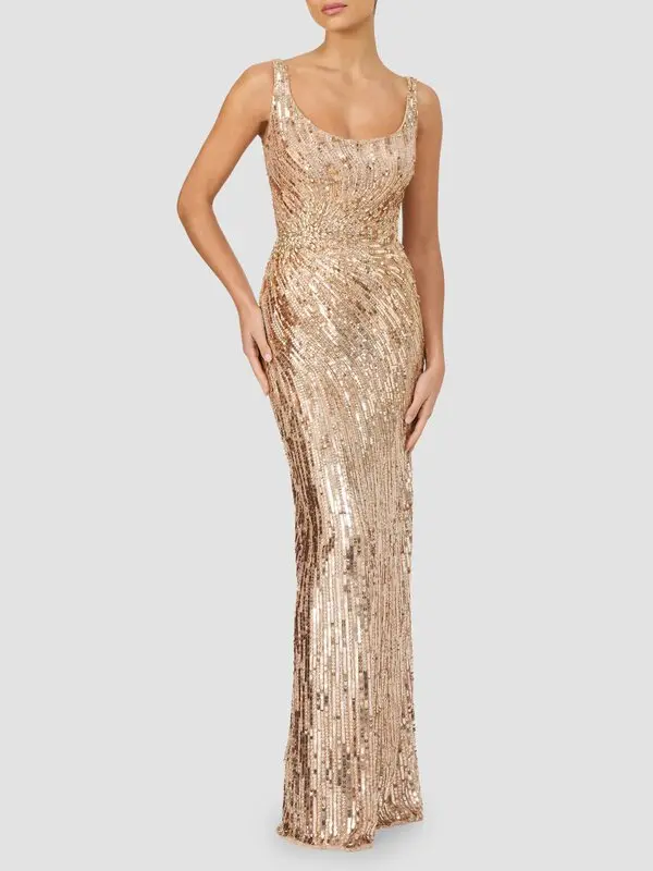 Jenny Packham Solaris Sequin Gown