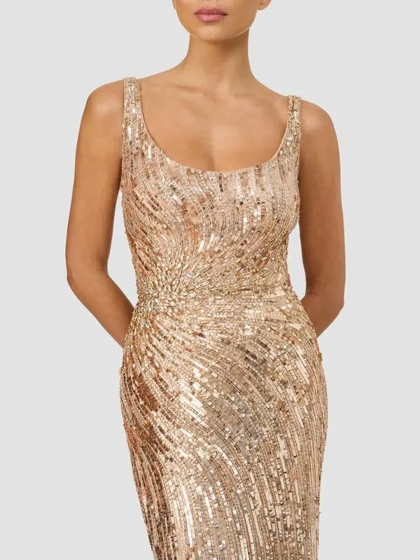 Jenny Packham Solaris Sequin Gown