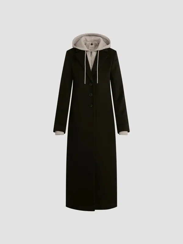 FAVORITE DAUGHTER The Sport Wool-blend Long Coat
