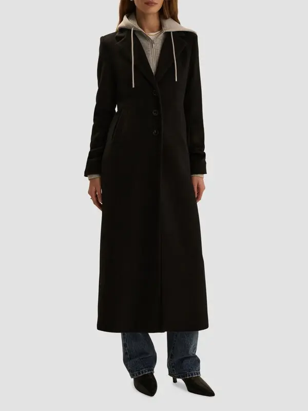FAVORITE DAUGHTER The Sport Wool-blend Long Coat