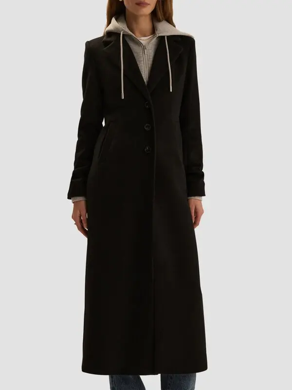 FAVORITE DAUGHTER The Sport Wool-blend Long Coat