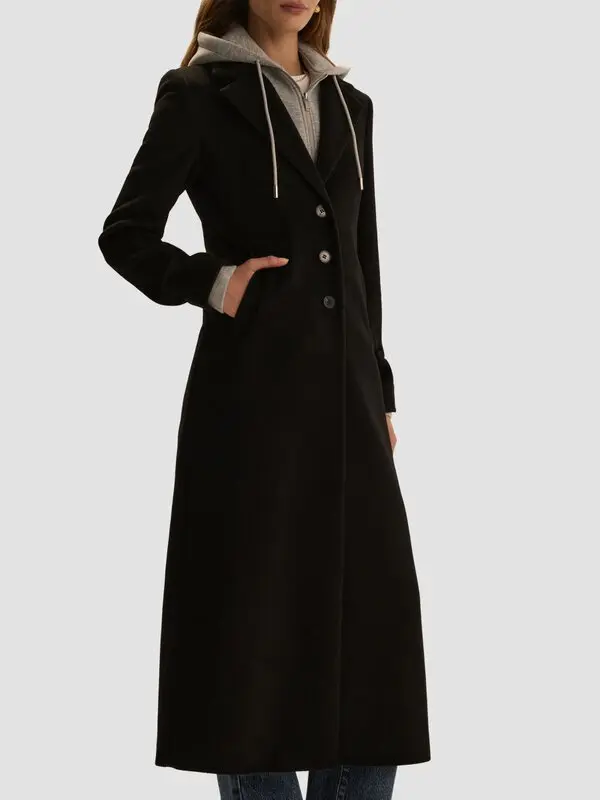 FAVORITE DAUGHTER The Sport Wool-blend Long Coat