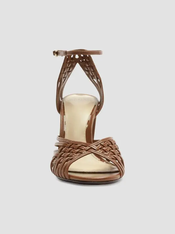 ALEXANDRE BIRMAN Lilian 90mm Leather Sandals
