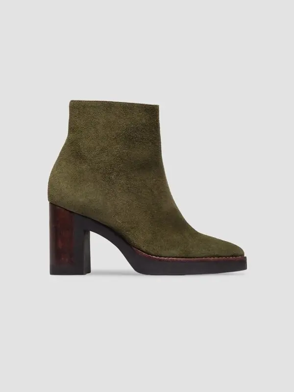 Bernardo Nara Platform Ankle Booties