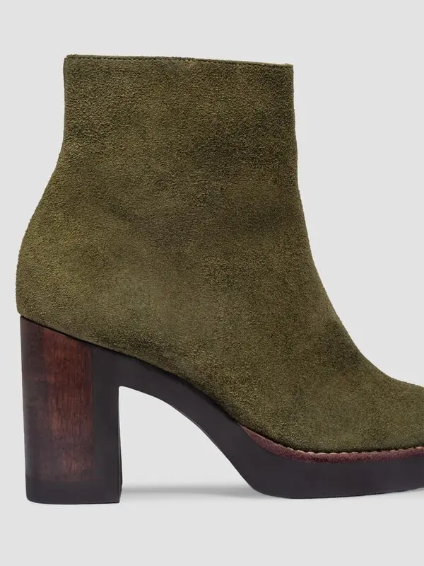 Bernardo Nara Platform Ankle Booties