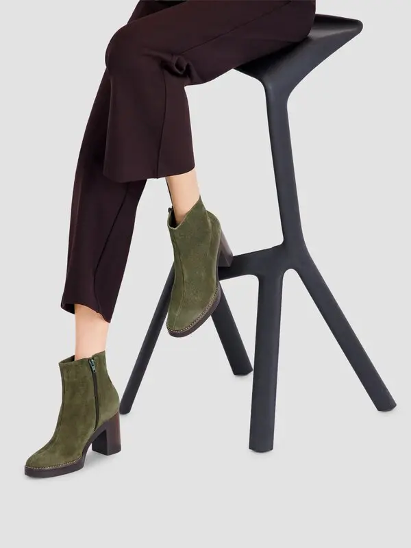 Bernardo Nara Platform Ankle Booties