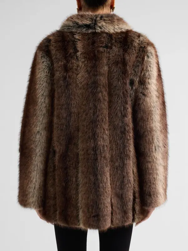 ET OCHS Cooper Pelted Faux-fur Coat