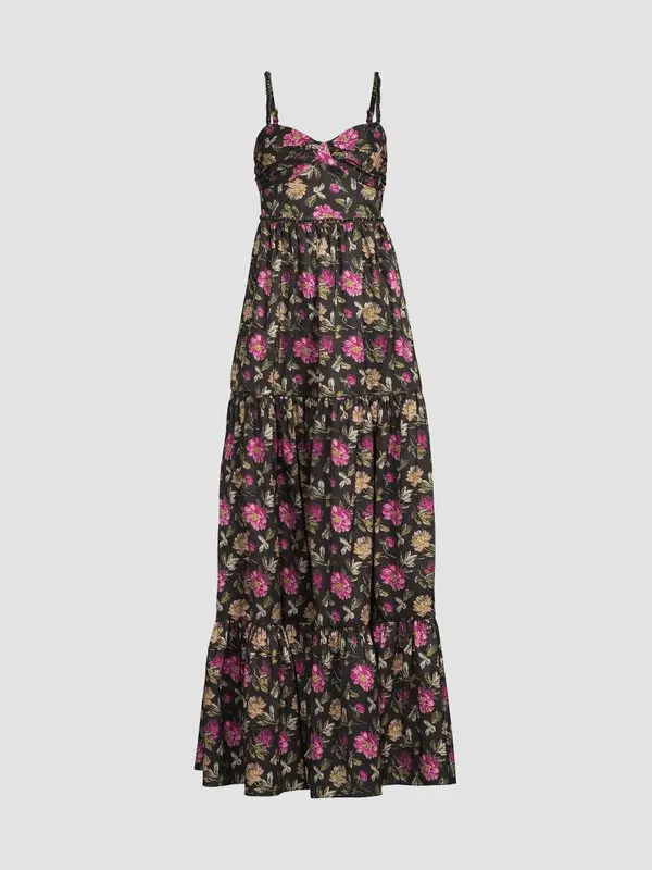 Likely Tessa Floral Tiered Sweetheart Gown