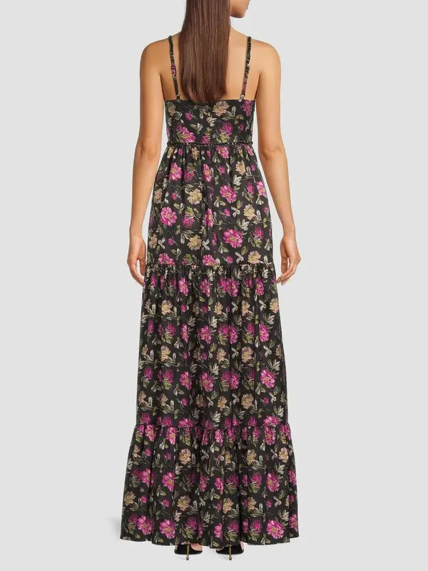 Likely Tessa Floral Tiered Sweetheart Gown