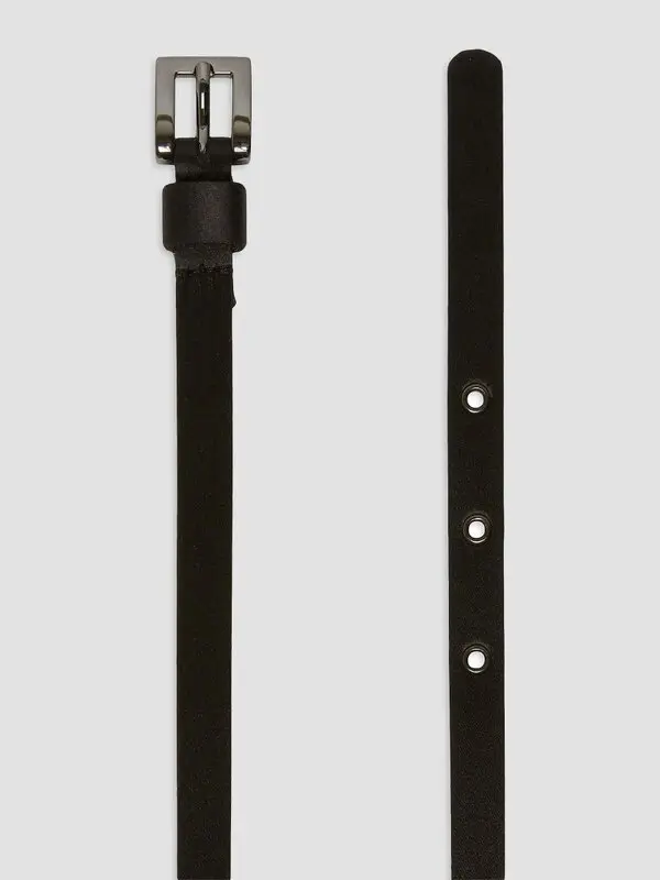 Max Mara Bejewelled Satin Belt