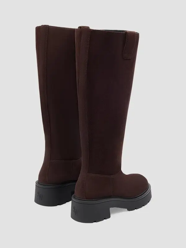 STUART WEITZMAN Ren 20mm Suede Knee-high Boots