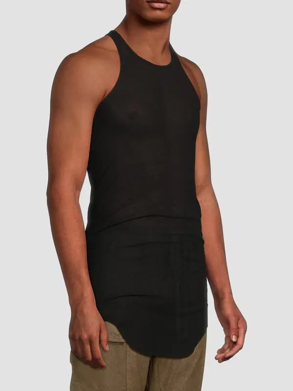 Rick Owens Basic Rib-knit Tank Top