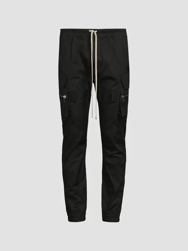 Rick Owens Mastodon Stretch-cotton Cargo Pants