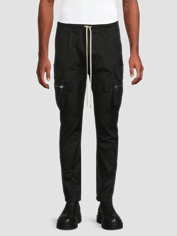 Rick Owens Mastodon Stretch-cotton Cargo Pants