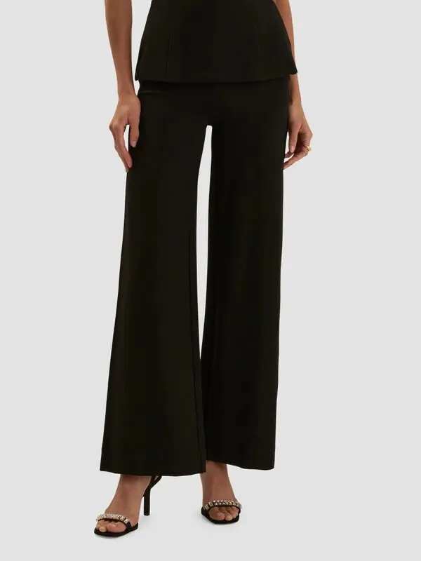 FAVORITE DAUGHTER Almost Yours High-rise Wide-leg Pants