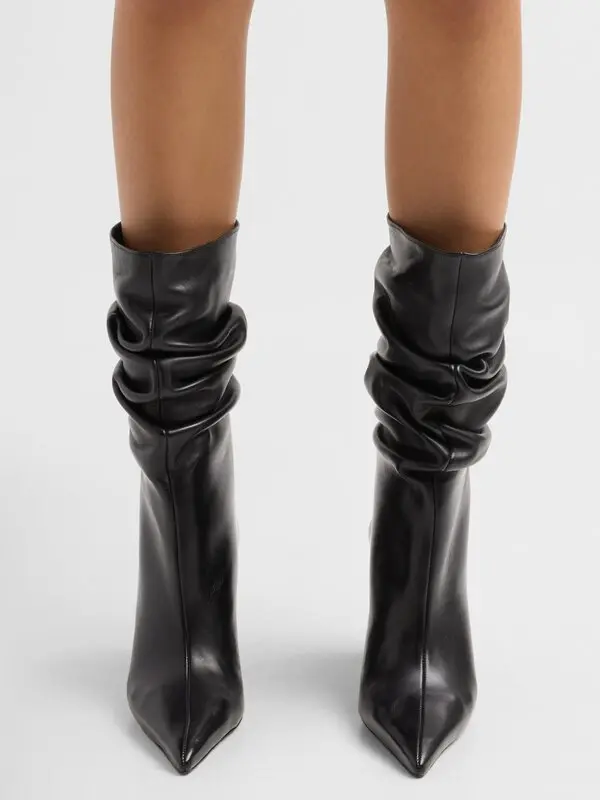 Schutz Harriet 90mm Leather Boots