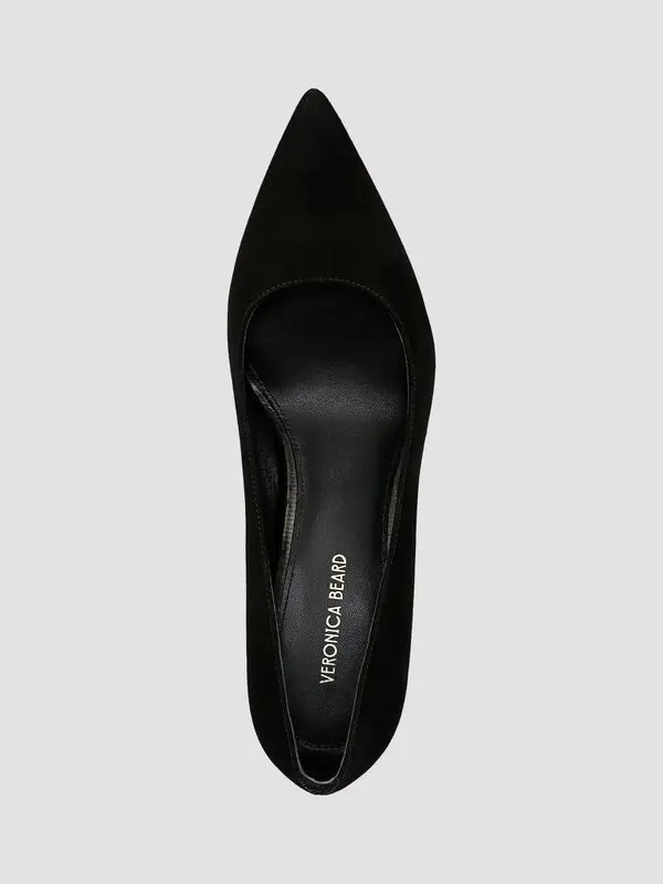 Veronica Beard Rita 65mm Suede Pumps - Black