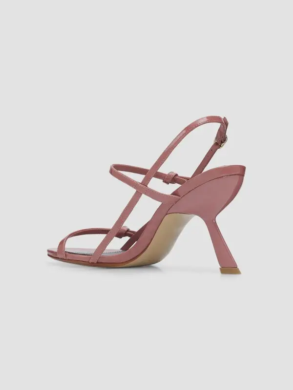 ALEXANDRE BIRMAN Slim Clarita 85mm Cage Sandals - Clay