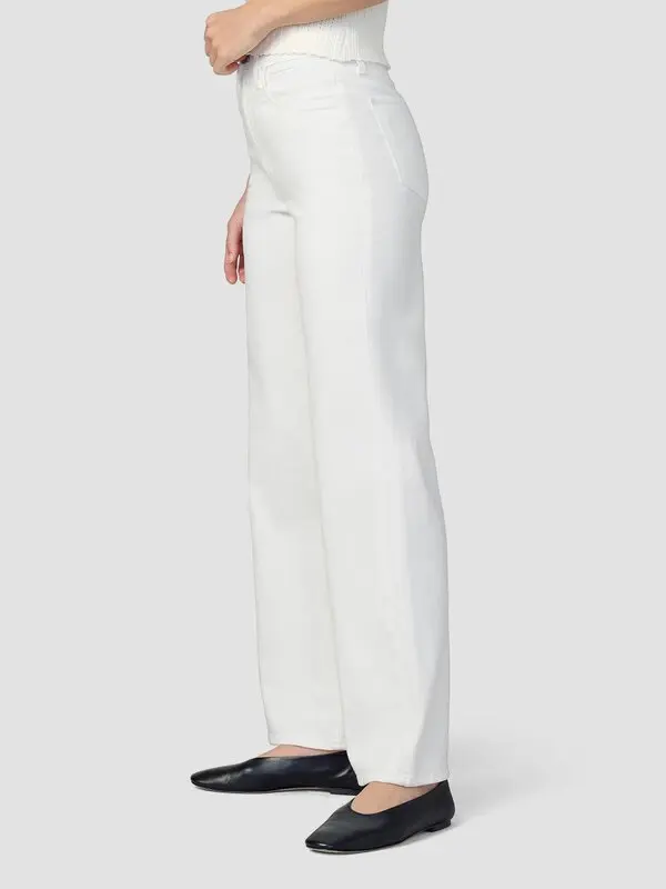 Joe's Jeans Petite Mia Wide-leg Jeans - White