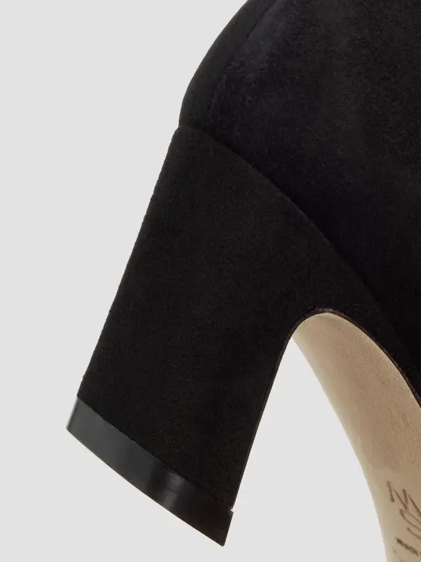 STUART WEITZMAN Stassi 50mm Suede Pumps - Black