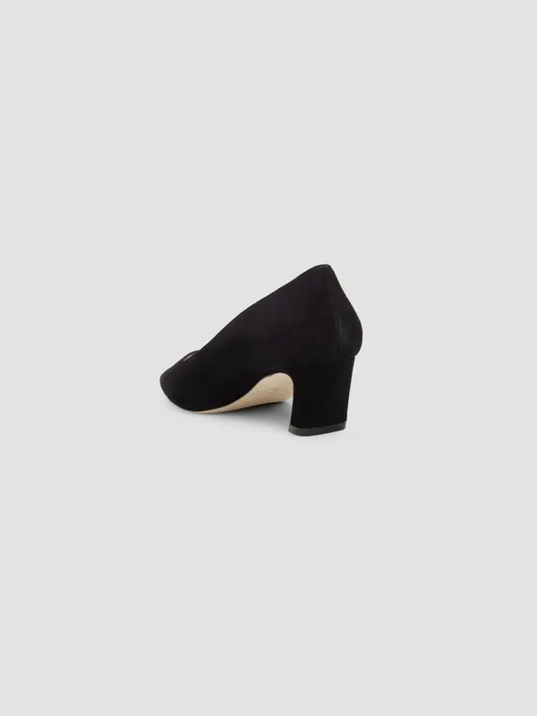 STUART WEITZMAN Stassi 50mm Suede Pumps - Black