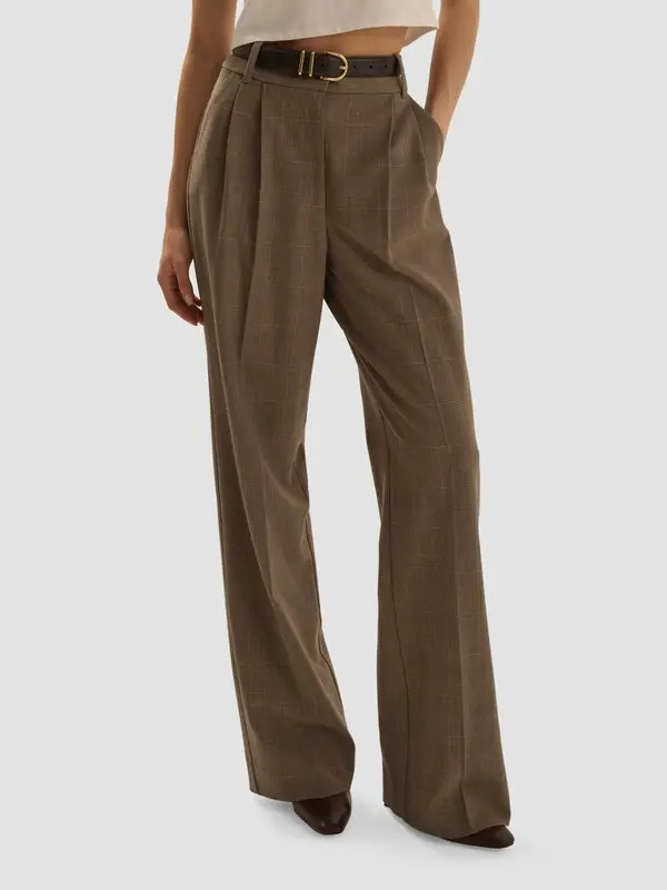 FAVORITE DAUGHTER The Favorite Glen Check Pants